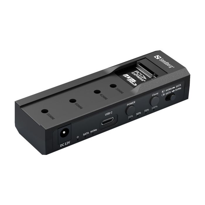 USB Docking Sandberg M2 + NVMe + SATA 136-49