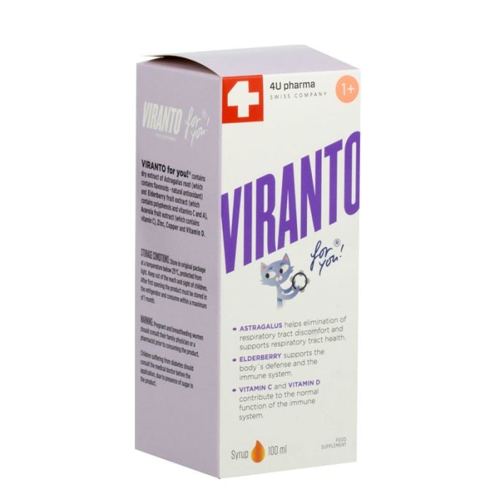 Viranto 1+ sirup for you 100ml