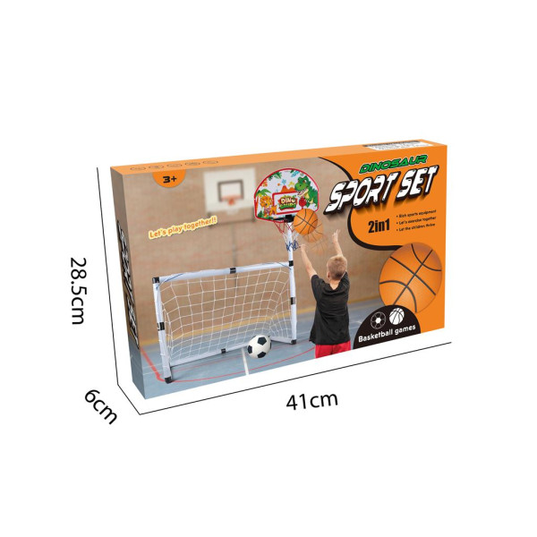 Igračka Dečiji gol sa košem set 2u1 663172