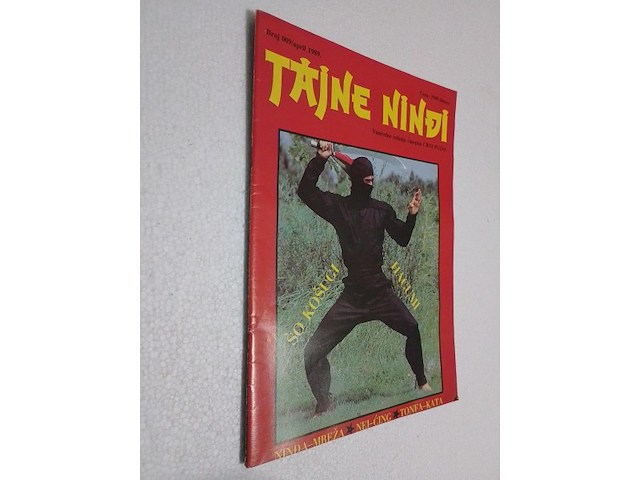 TAJNE NINĐI, BROJ 9/APRIL 1988.-