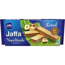 *(L) Napolitanke Jaffa lešnik 187g