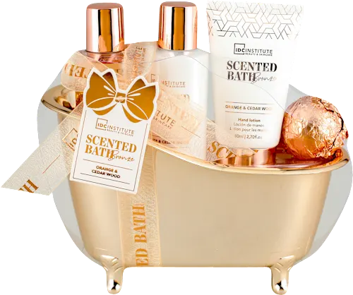 IDC INSTITUTE
SCENTED BATH Bronze poklon set kadica, 1 kom