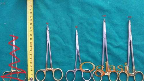 TC Olsen Hegar Needle Holder Iglodržač sa makazama