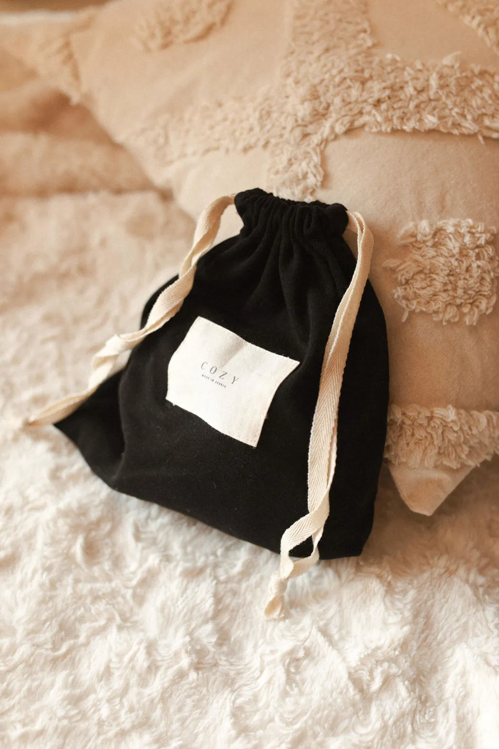 VREĆICA COZY ORGANIC BLACK