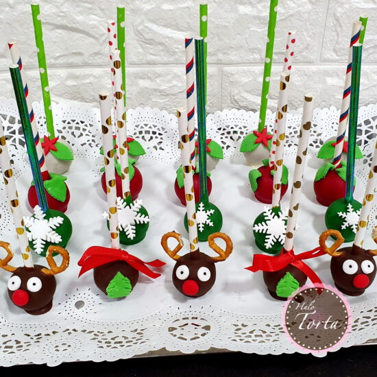 Božićni cake pops