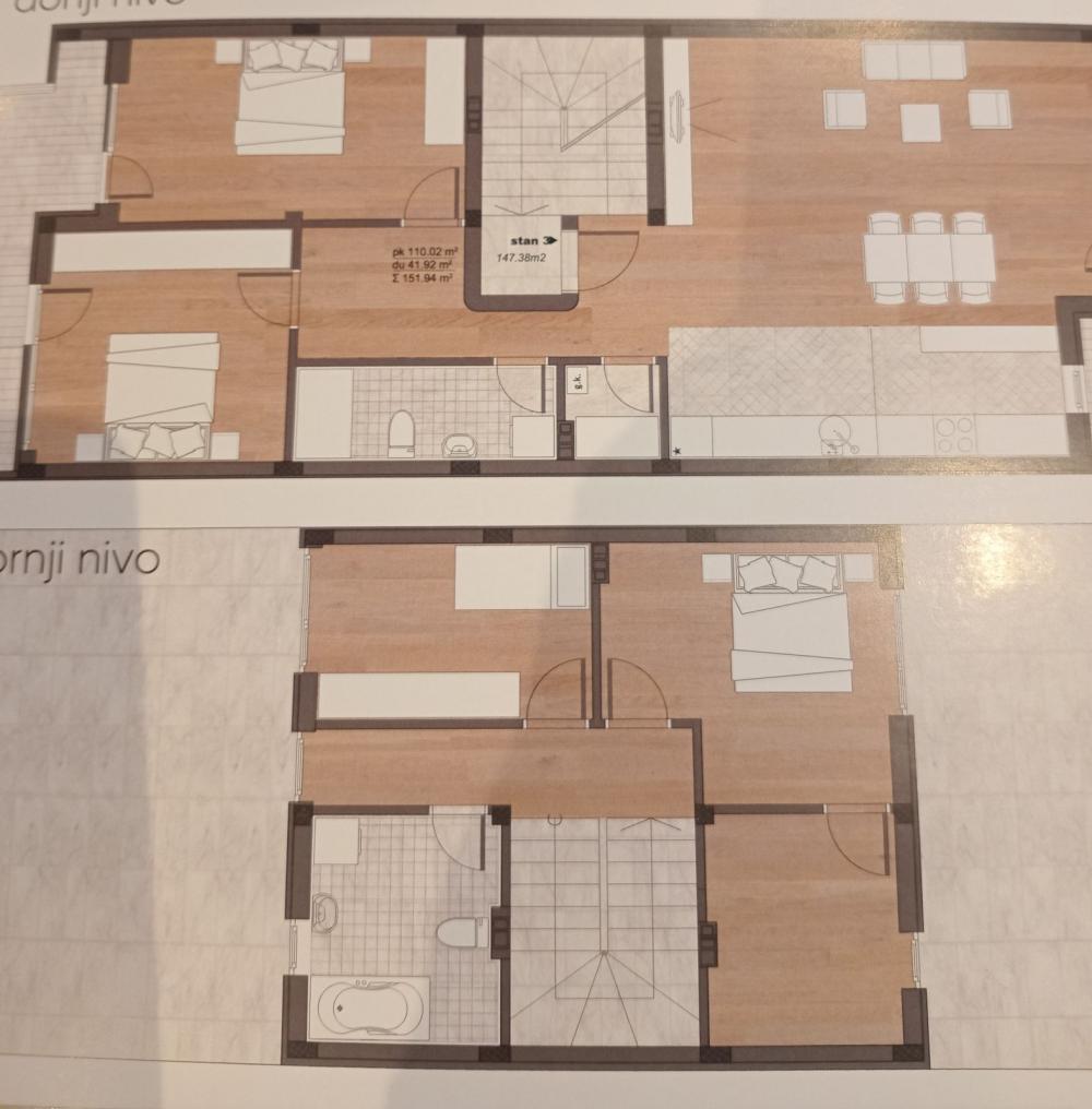 Vrhunski petosoban duplex u izgradnji ID#1041 318.740 €