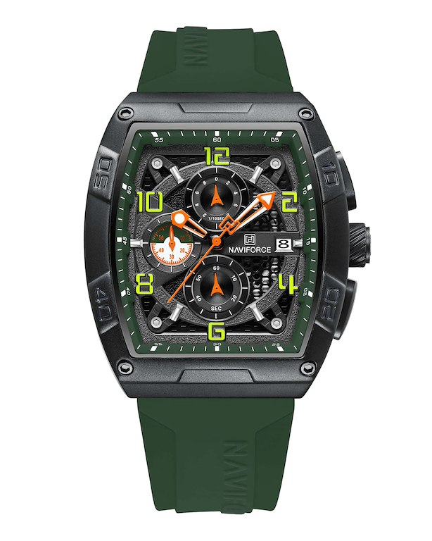 Muski Sat Naviforce NF8052 Military ⌚️