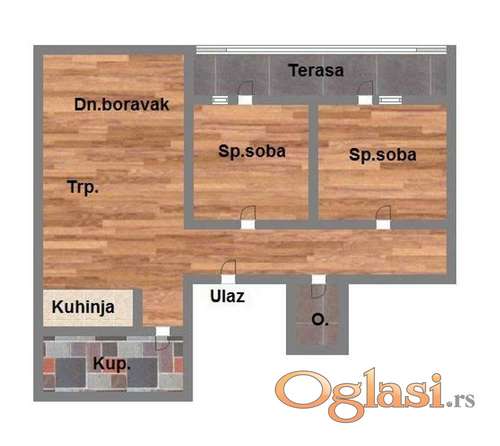 - Trosoban 59m2 - Kamenica, Novo Selo -