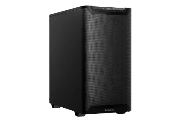 PURE BASE 501 Airflow Black, MB compatibility: ATX / M-ATX / Mini-ITX, Two pre-installed be quiet! Pure Wings 3 140mm fans, Ready for water