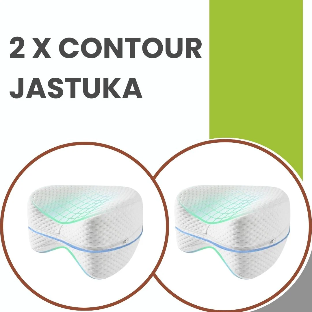 CONTOUR ORTOPEDSKI JASTUK ZA NOGE - 2 KOMADA