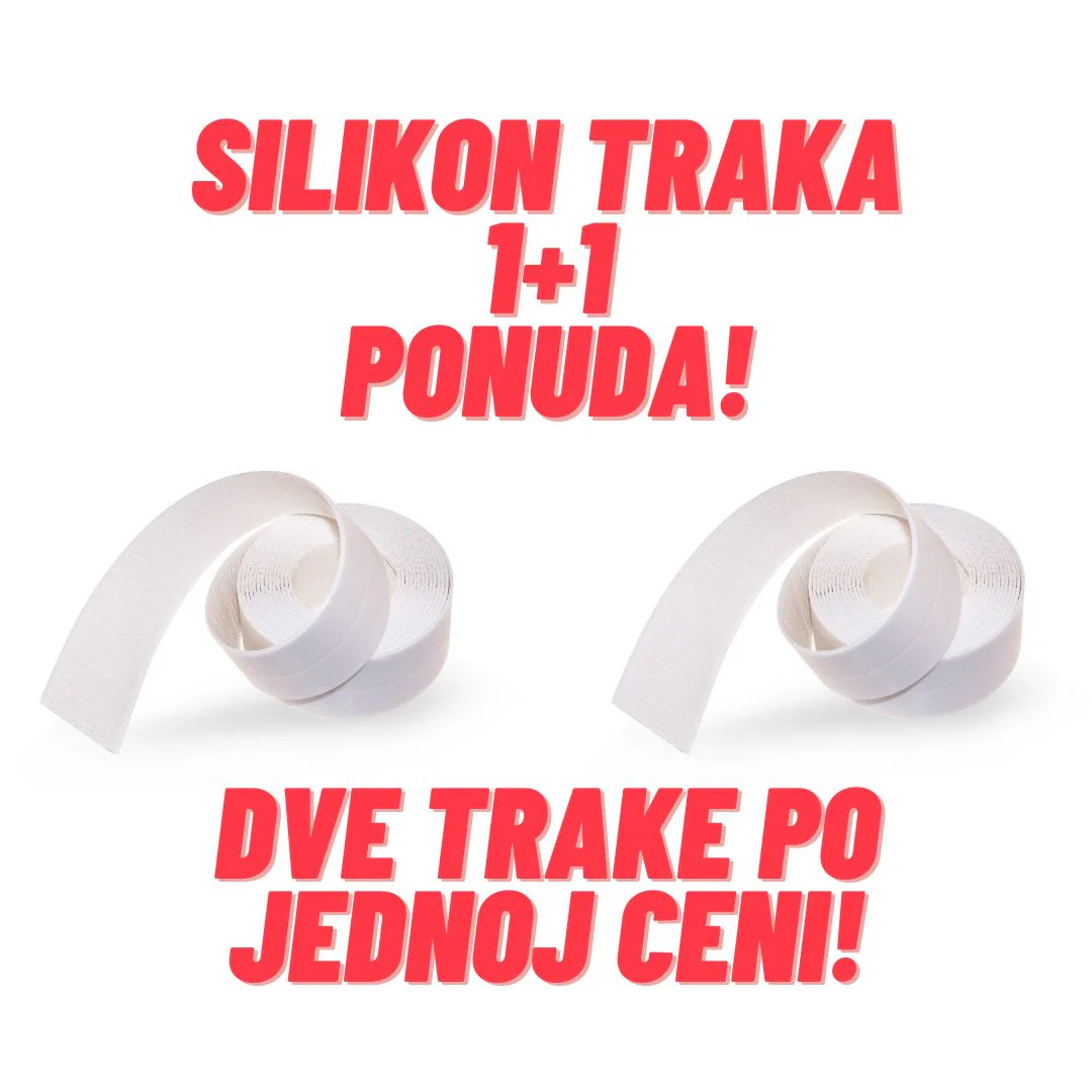 Vodootporna silikonska traka 1+1 PONUDA