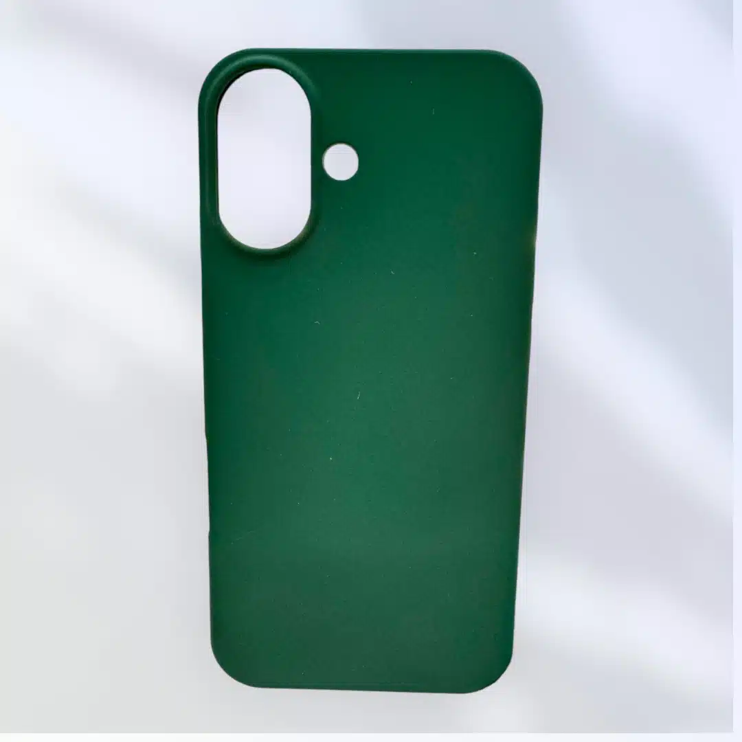 Maska Soft Color za iPhone 16 zelena