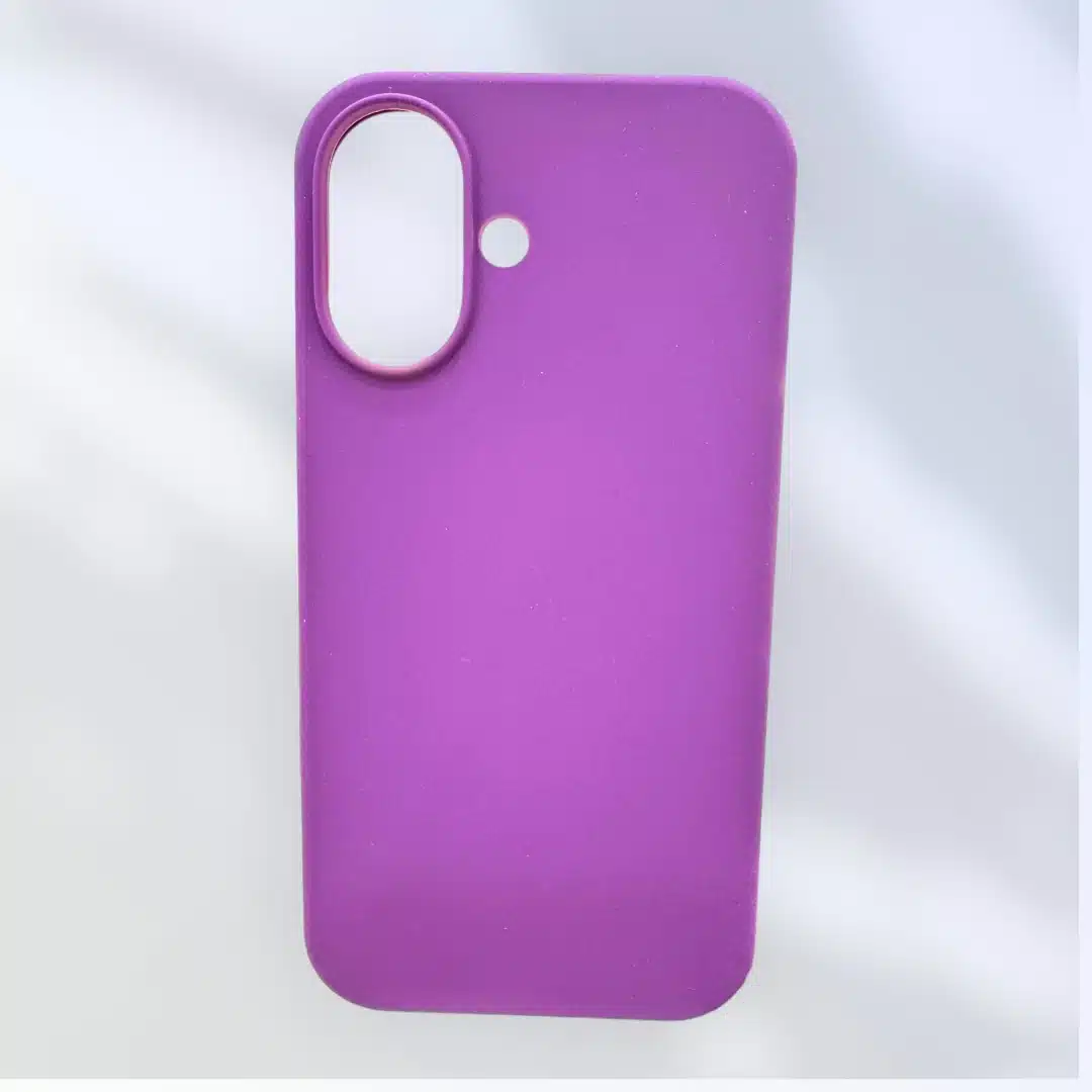 Maska Soft Color za iPhone 16 ljubicasta