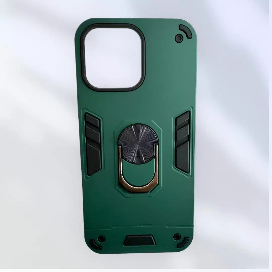 Maska Defender Ring za iPhone 16 pro max zelena