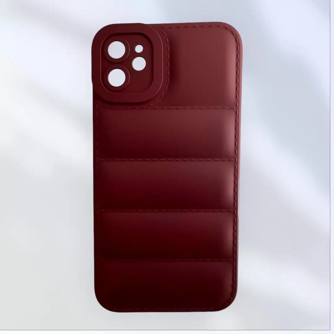 Maska TPU jacket za iPhone 11 bordo