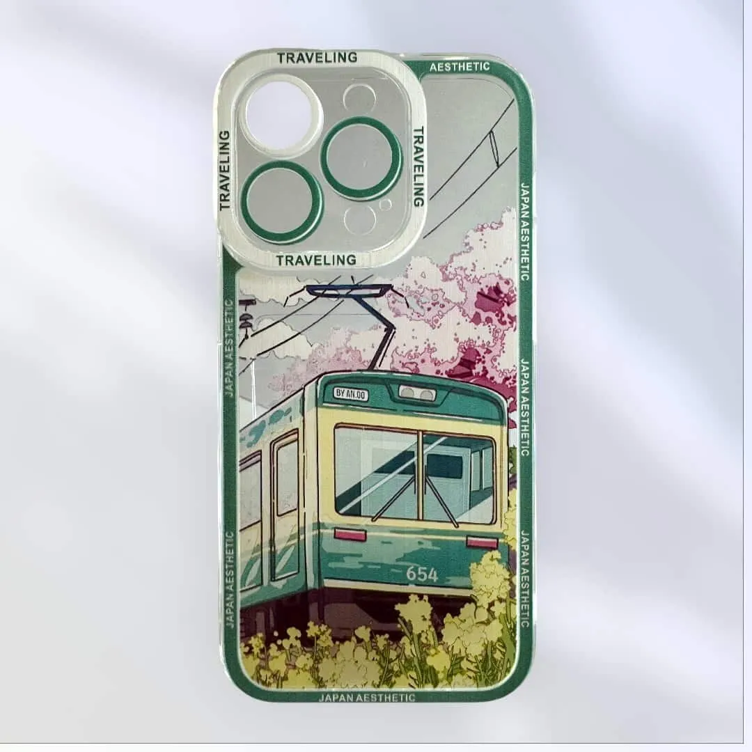 Maska travel spring za iPhone 14 pro zelena