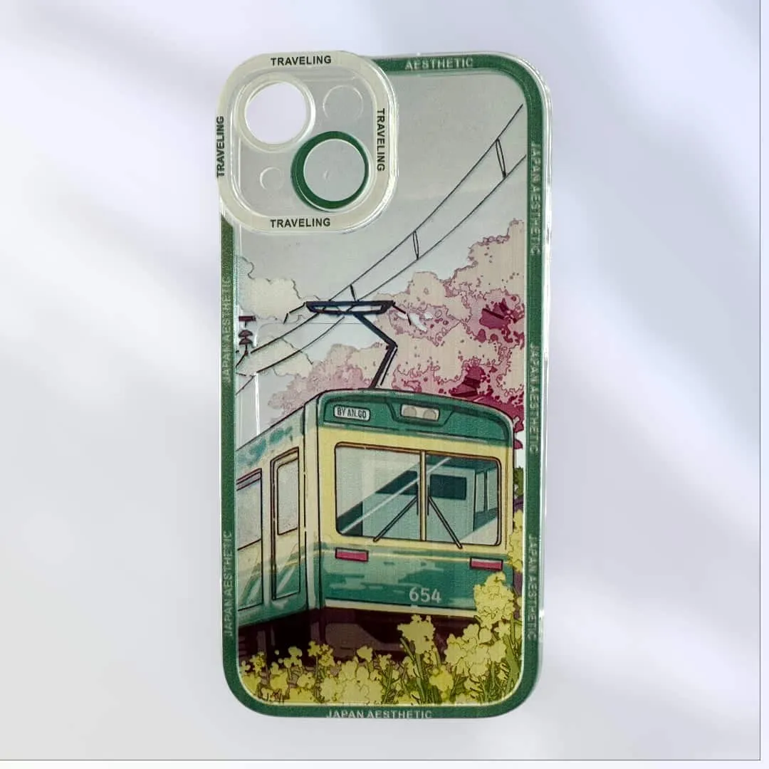 Maska travel spring za iPhone 13 zelena