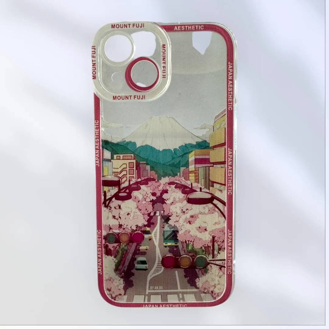 Maska travel spring za iPhone 13 roze