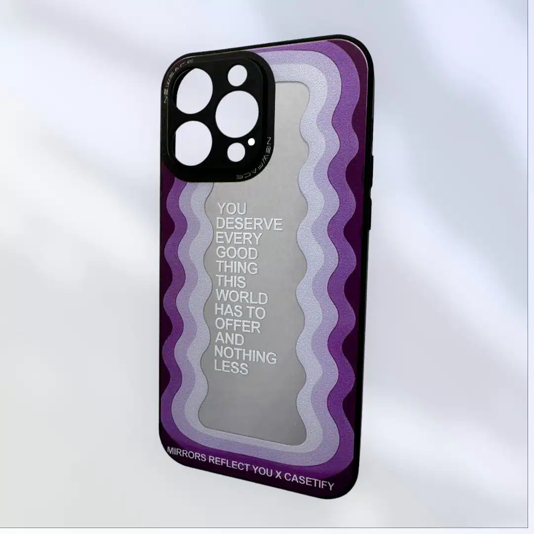 Maska Mirror art za iPhone 14 pro max quote