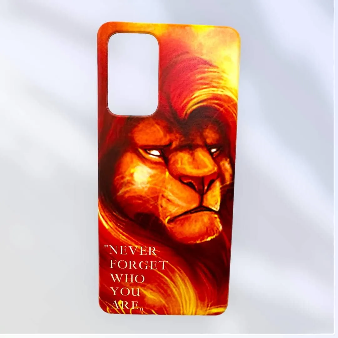 Maska Print za Samsung A72 lion king