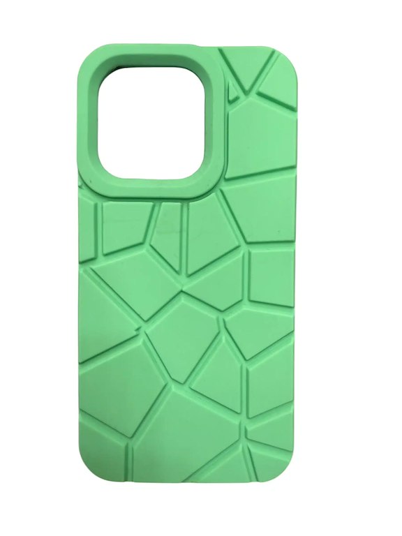 Maska Stone mosaic za iPhone 14 pro max mint