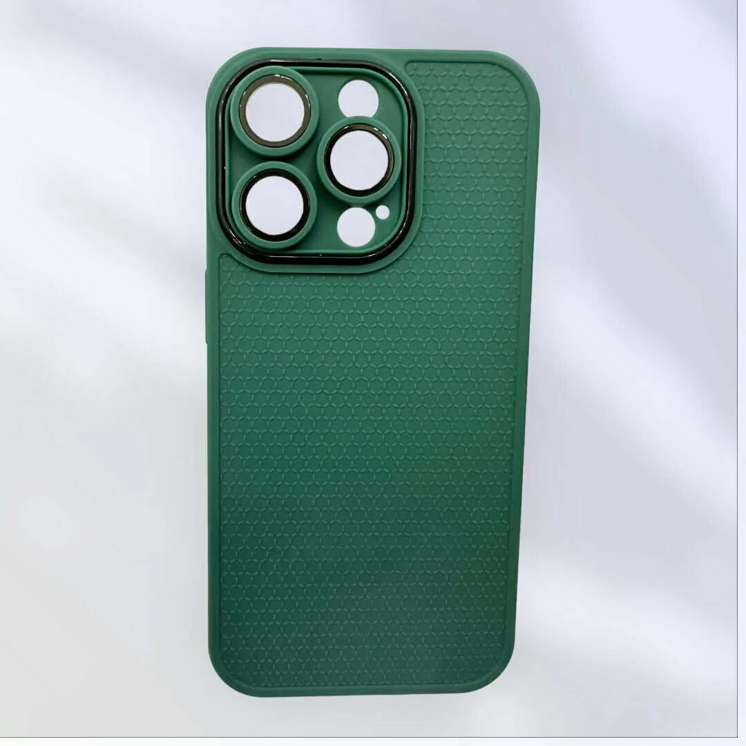 Maska Textured za iPhone 14 pro zelena