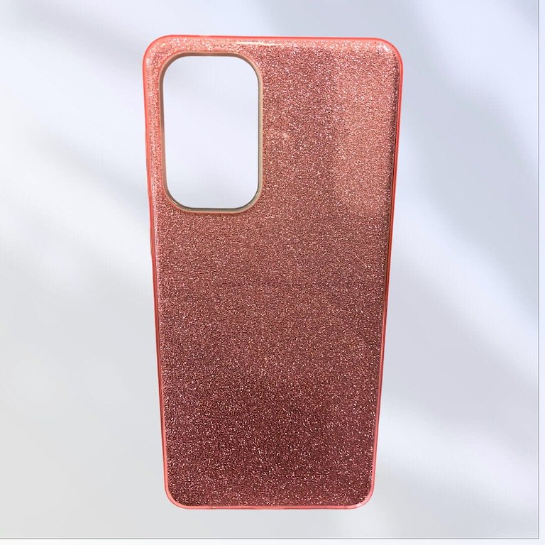 Maska Crystal Dust za Samsung A73 roze