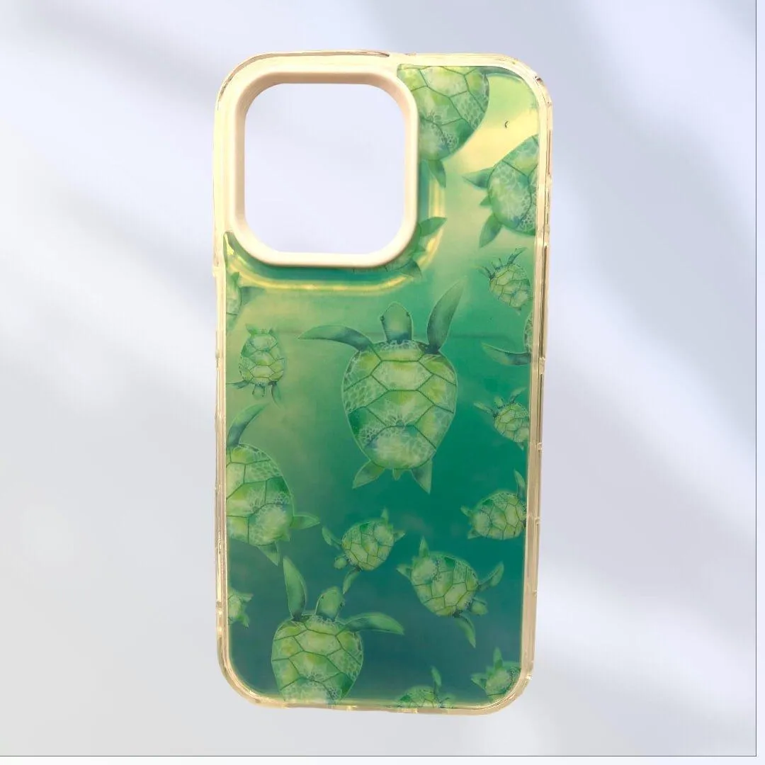 Maska Holo print za iPhone 14 pro turtle