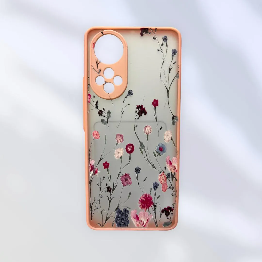 Maska Matte Painted za Honor 50/Nova 9 flowers