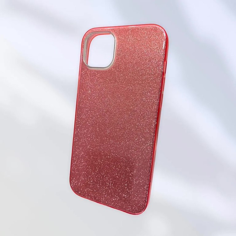 Maska Crystal Dust za iPhone 14 Plus roze