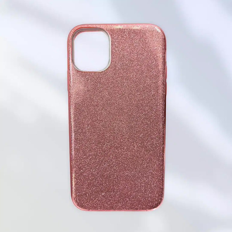 Maska Crystal Dust za iPhone 11 roze