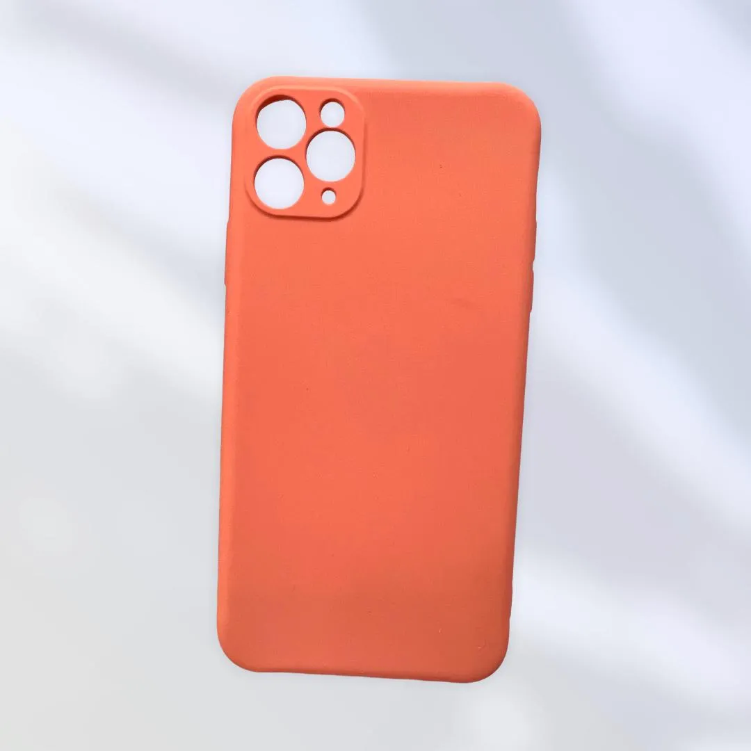 Maska Soft Color za iPhone 11 pro max narandžasta