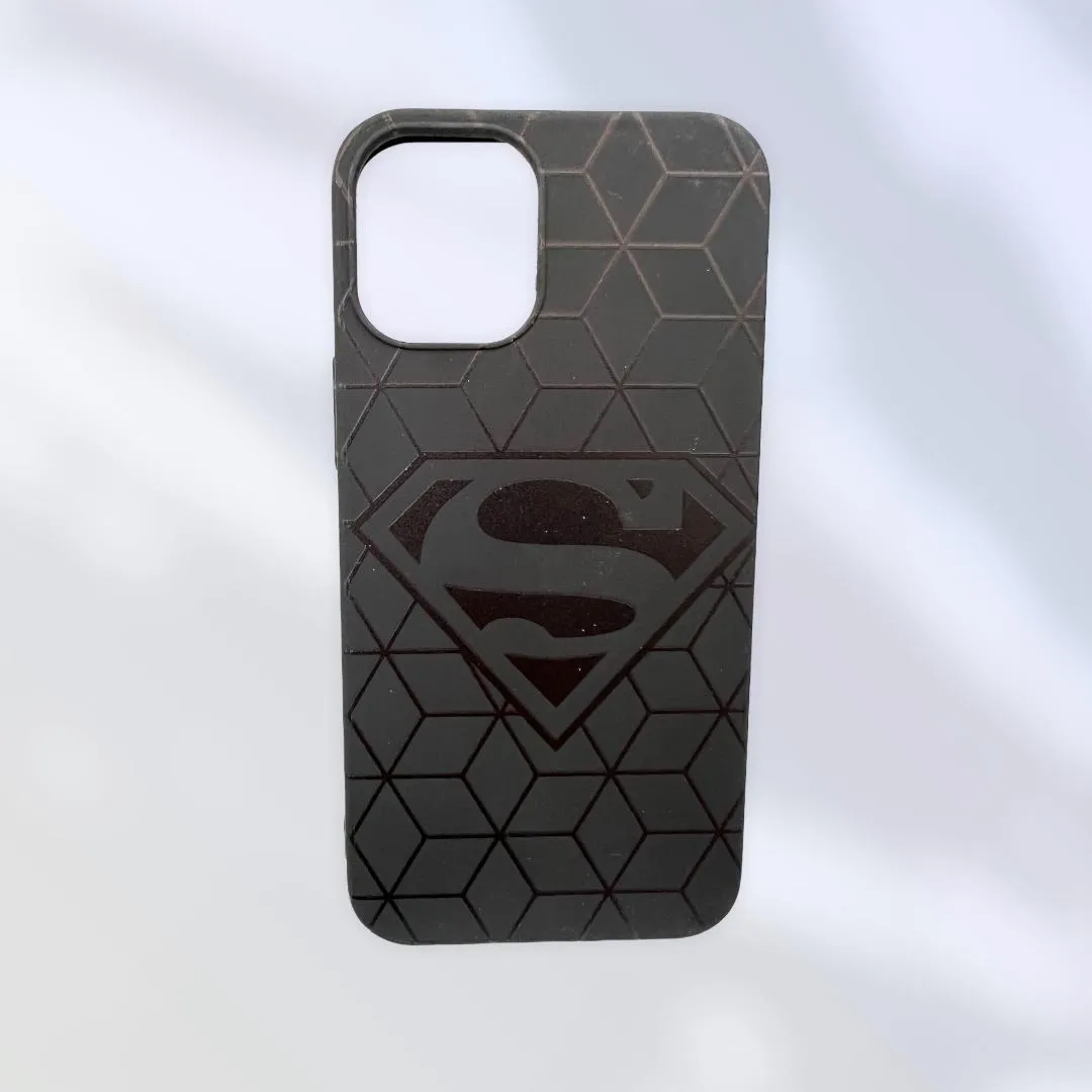 Maska Black Lines za iPhone 12 mini superman