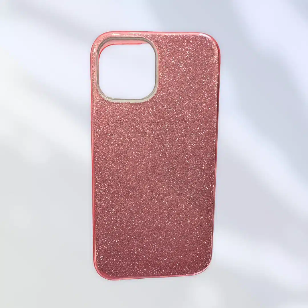 Maska Crystal Dust za iPhone 13 mini roze