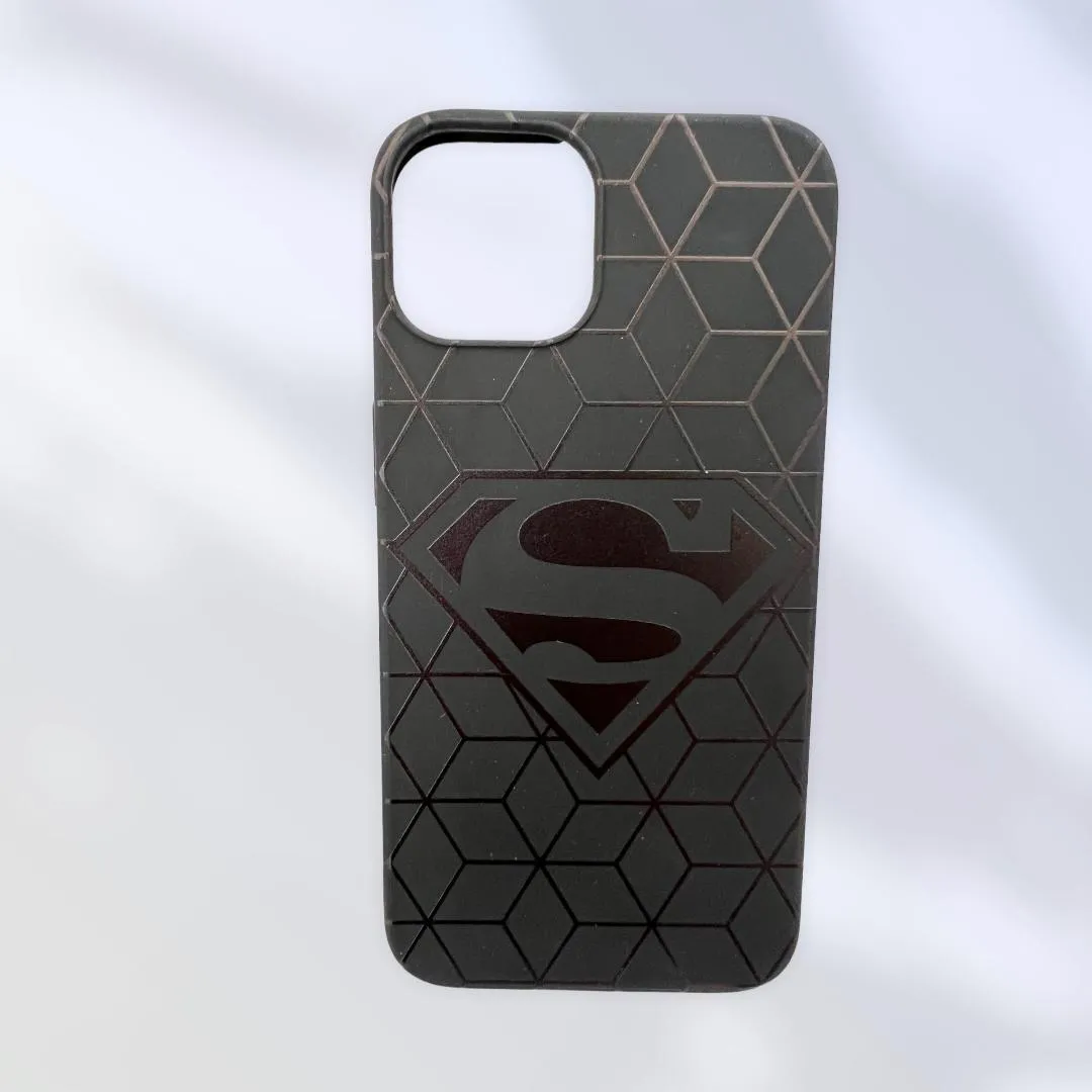 Maska Black Lines za iPhone 13 superman