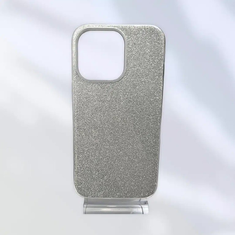 Maska Crystal Dust za iPhone 13 pro srebrna