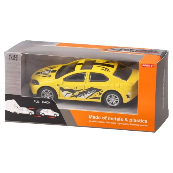 Die cast, igračka, automobil, trkački, 1:43, miks