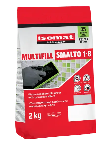 ISOMAT MULTIFILL SMALTO Fug masa 2kg Light Grey