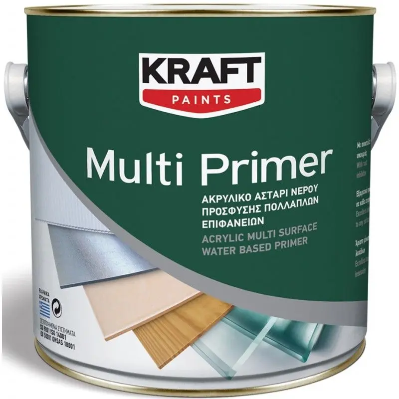 KRAFT PAINTS Multiprimer 0.75L, Siva