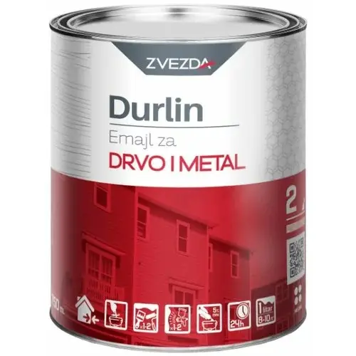 ZVEZDA DURLIN Emajl za drvo i metal Crveni RAL