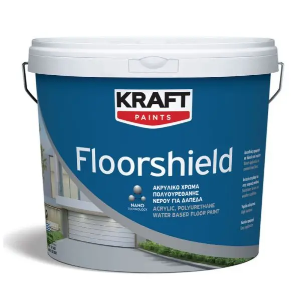 KRAFT PAINTS Akrilna poliuretanska boja Floor Shield Bela 2.84l