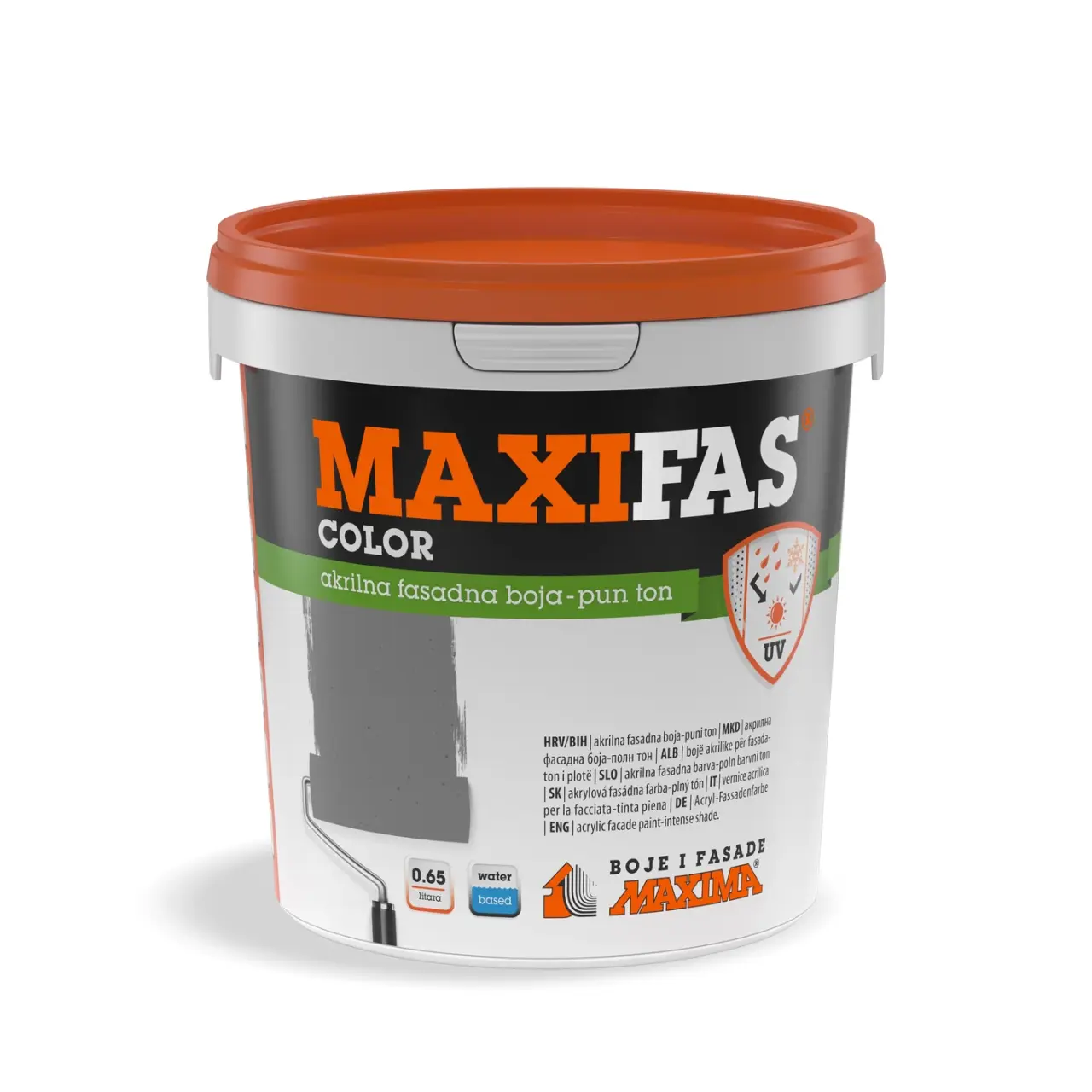 MAXIMA Boja MAXIFAS 0.65l, pun ton, Zelena