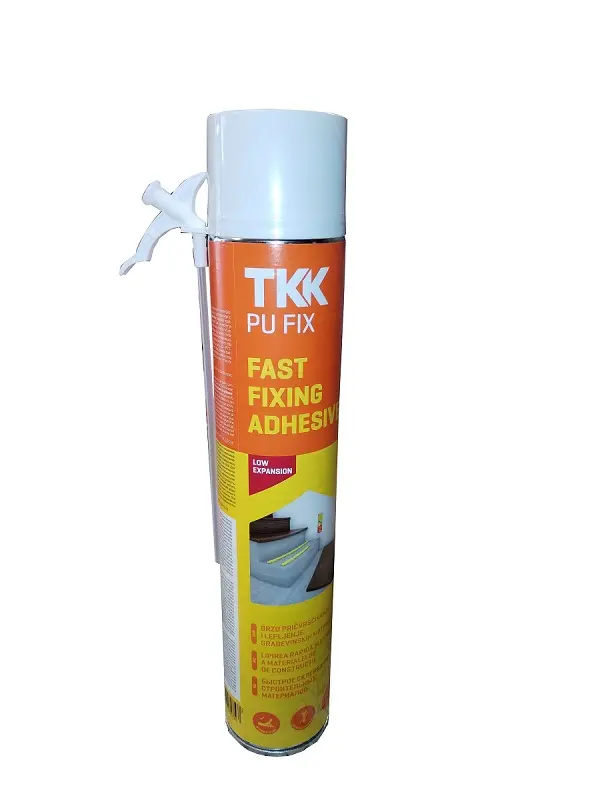 TKK FIX M Fast Fix Poliuretanski lepak za stiropor, Manuelni, 750 ml