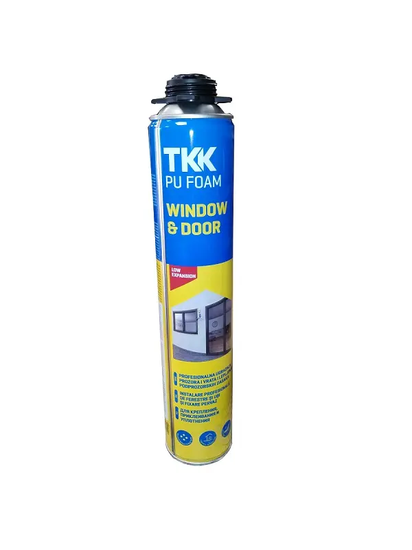 TKK Window&Door Pur pena, Pištoljska, Niskoekspandirajuća, 750ml