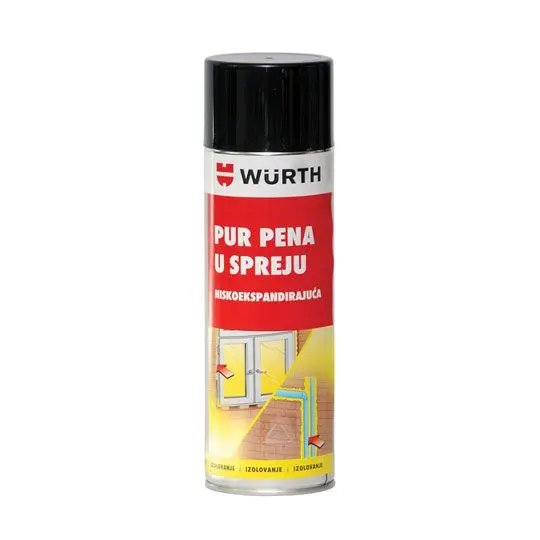 WURTH Pur pena niskoekspandirajuća u spreju, 750ml