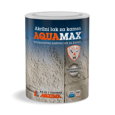 MAXIMA Akrilni lak za kamen transparentni AQUAMAX, 0.65L