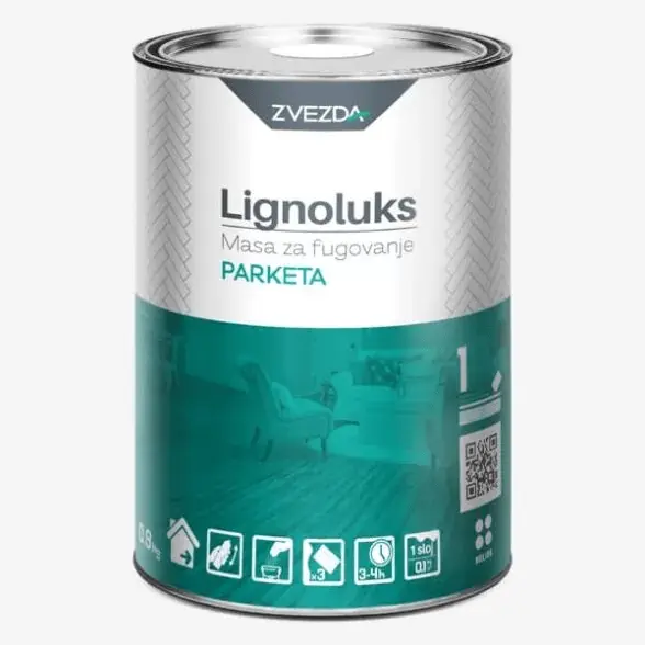 ZVEZDA Lignoluks Masa za fugovanje parketa, 10 kg