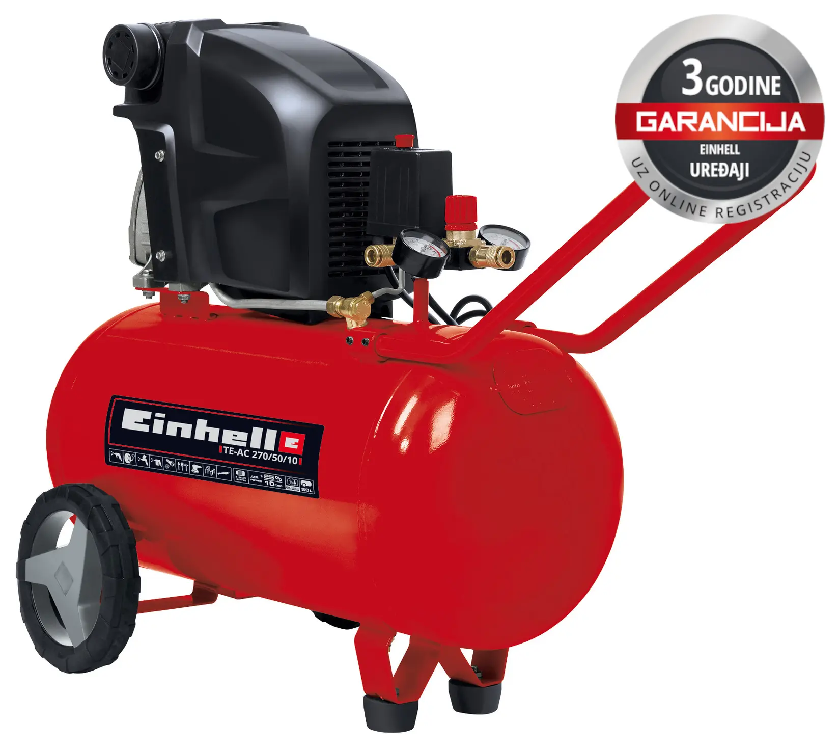 EINHELL Vazdušni kompresor TE-AC 270/50/10