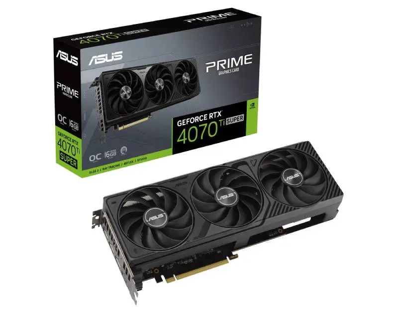 ASUS nVidia GeForce RTX 4070 Ti SUPER 16GB 256bit PRIME-RTX4070TIS-O16G grafička karta