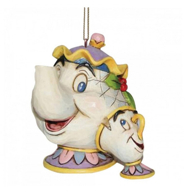 Mrs Potts & Chip Hanging Ornament